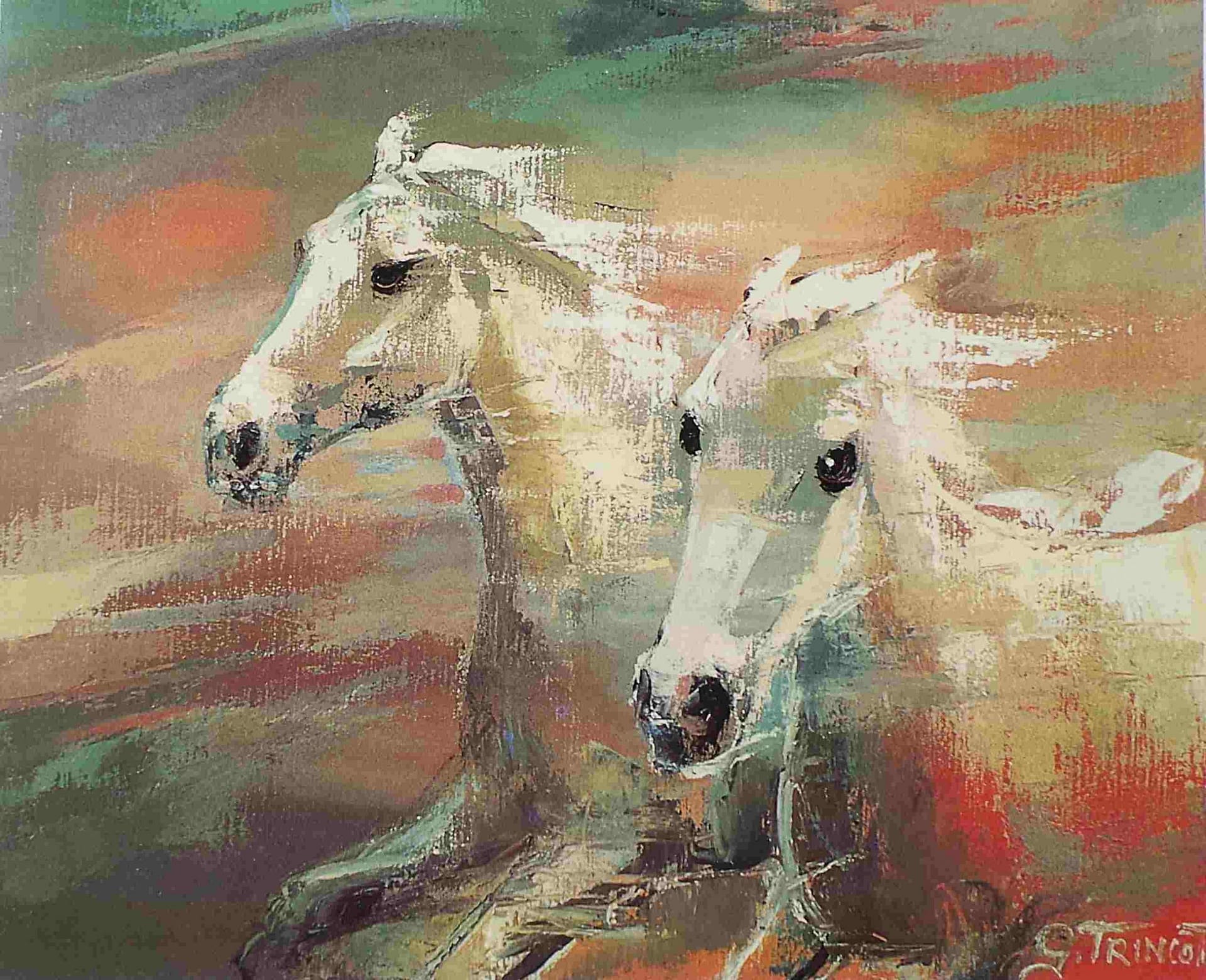 Tableaux de chevaux - Georges Trincot - Découvrez ses créations