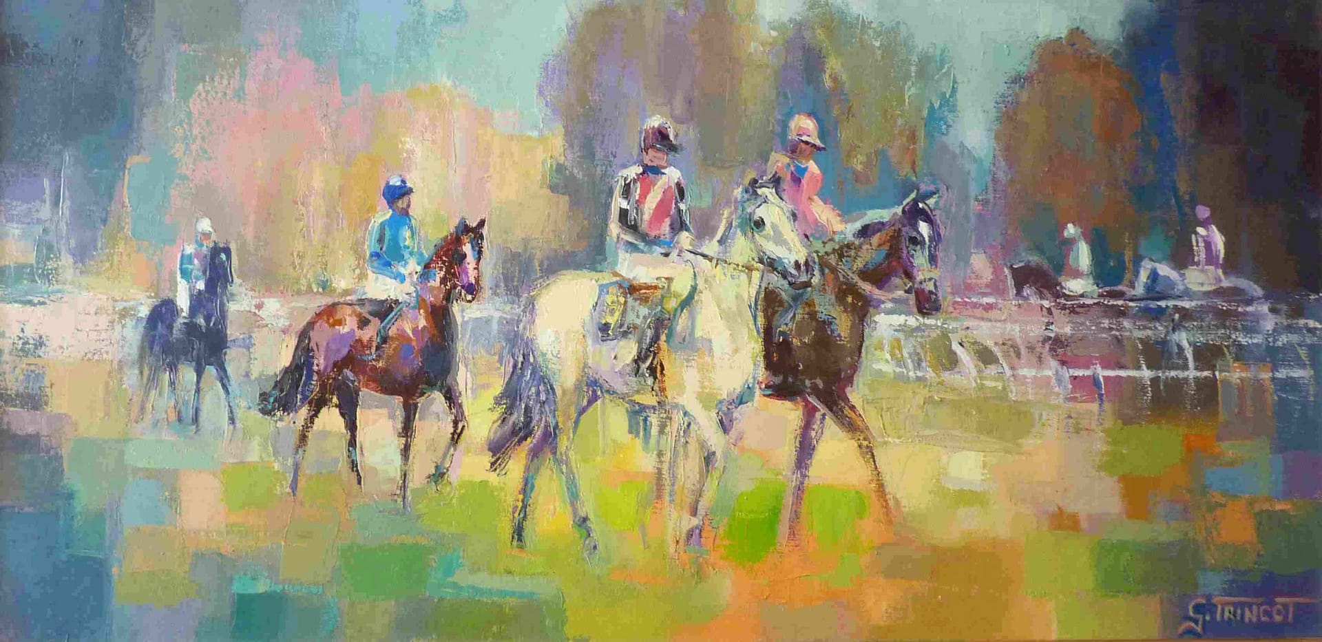Tableaux de chevaux - Georges Trincot - Découvrez ses créations
