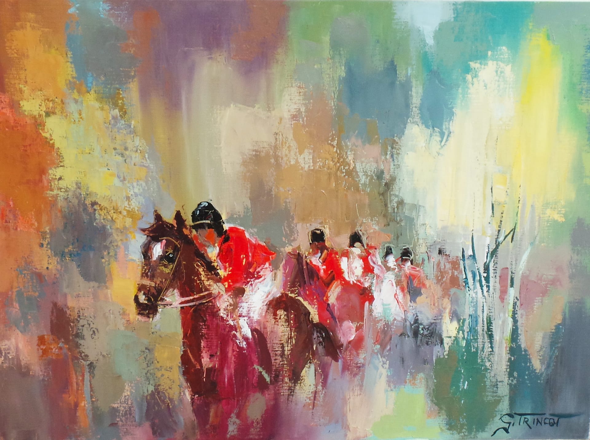 Tableaux de chevaux - Georges Trincot - Découvrez ses créations